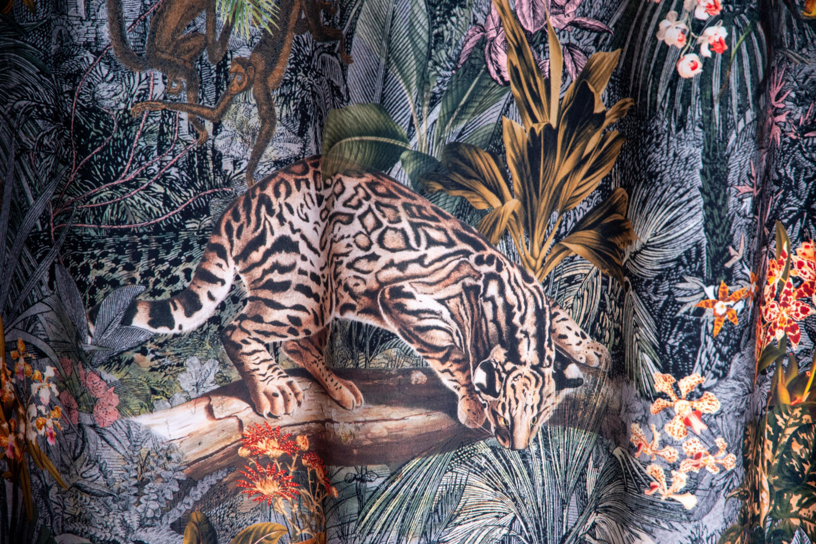 Leopard | Stap binnen in de betoverende wereld van het kindergordijn ...