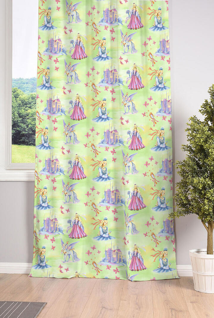 Unicorn Princess | prinsessen gordijn